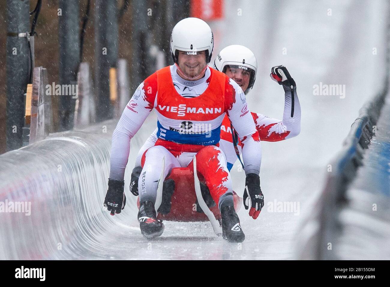 Winterberg, Germany. 23rd Feb, 2020. Winter sports, sledding: World Cup ...