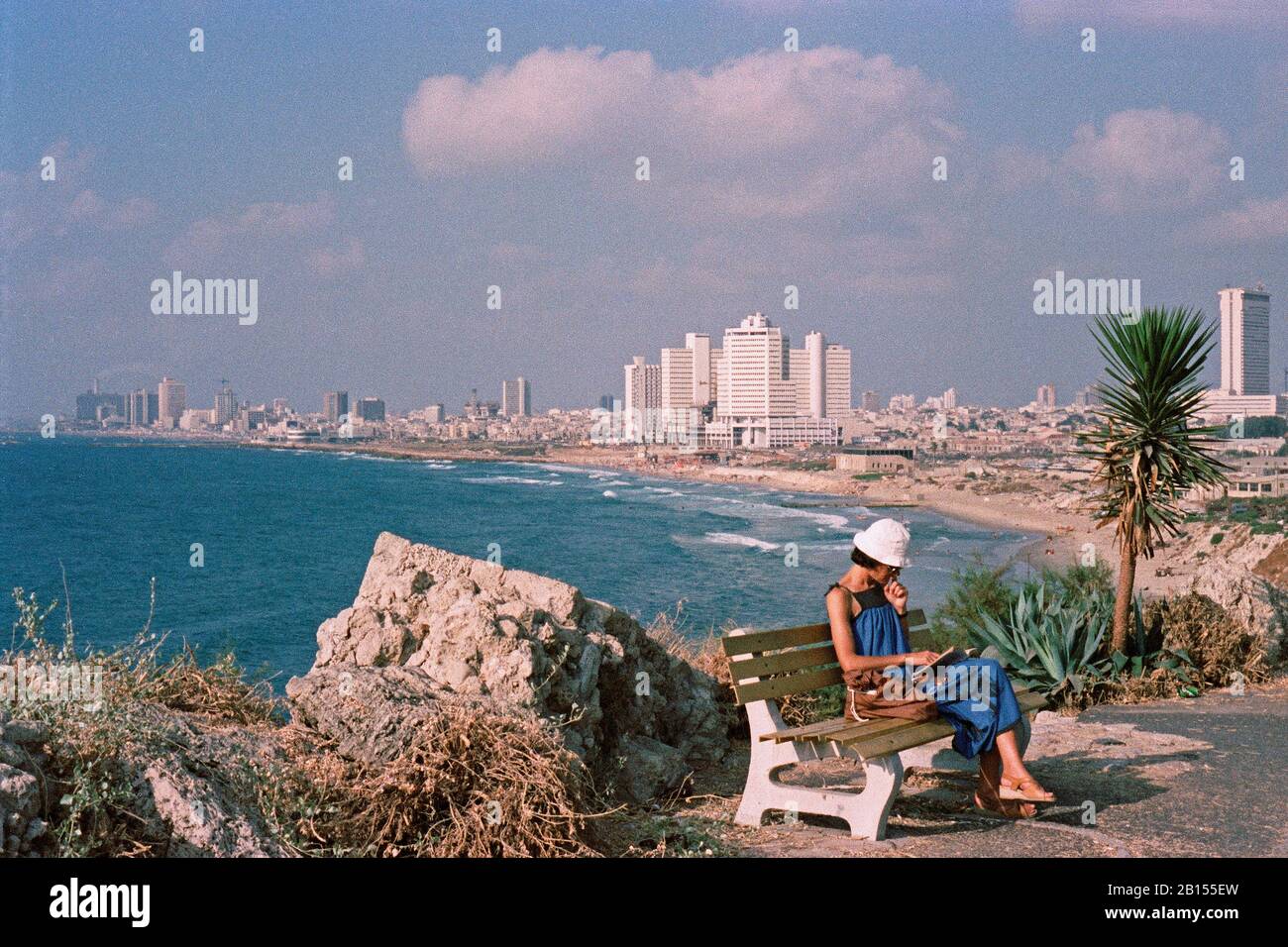 panoramic view of Tel Aviv, Israel, August 1983 Stock Photo - Alamy
