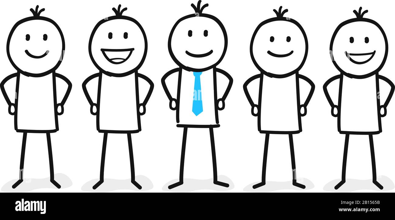 Female boss concept team Stock Vector Images - Alamy