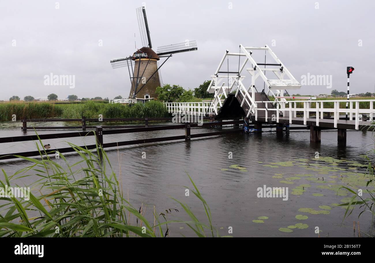 Windmill with rain clouds hi-res stock photography and images - Alamy