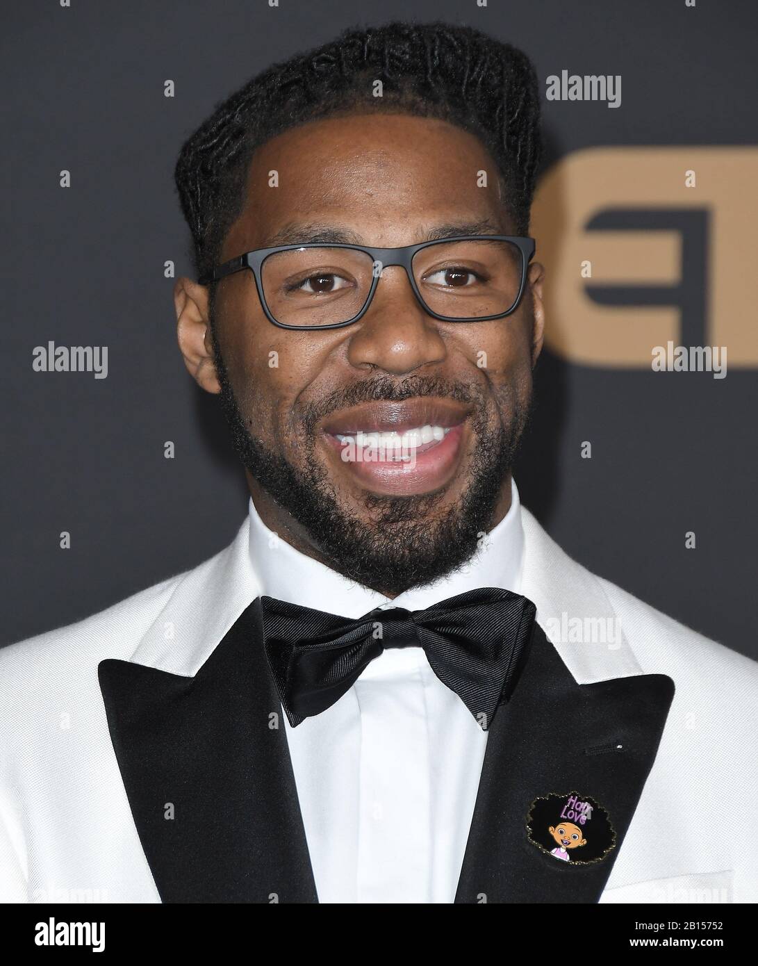 Los Angeles, USA. 22nd Feb, 2020. Matthew A. Cherry arrives at the 51st ...