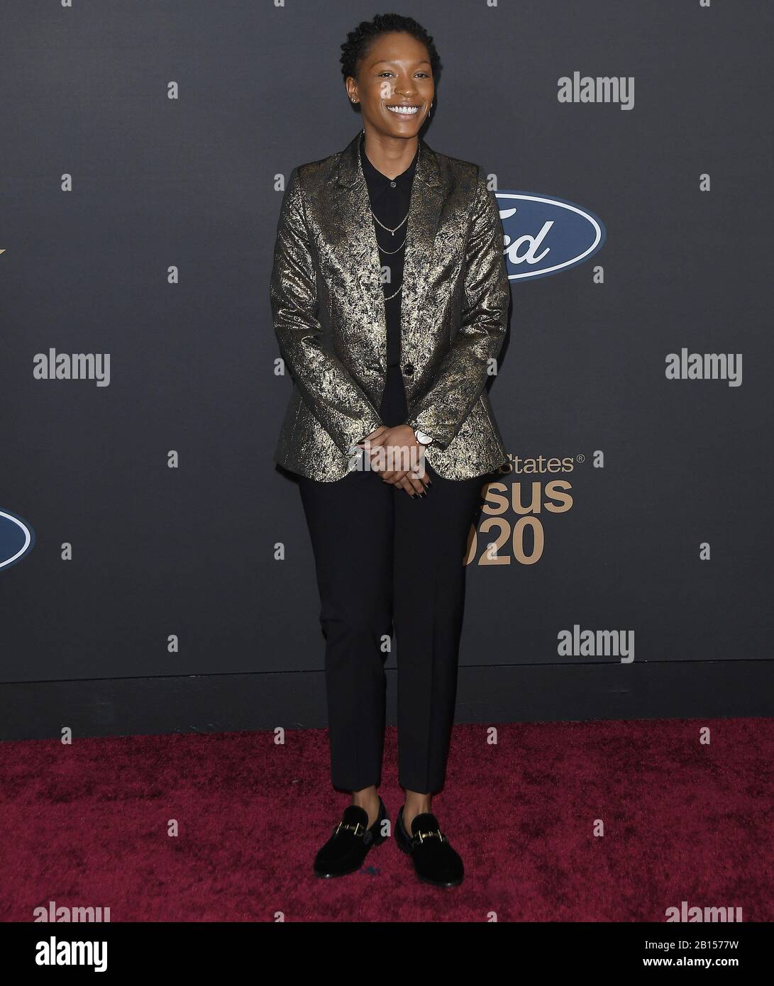 Los Angeles, USA. 22nd Feb, 2020. Jonica “Jojo” T. Gibbs arrives at the ...