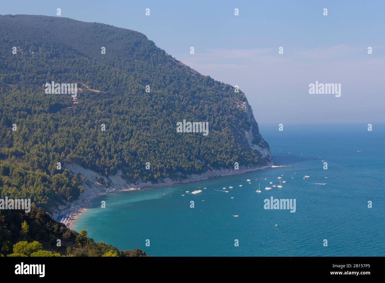 Monte Conero seascape (coastline view Stock Photo - Alamy