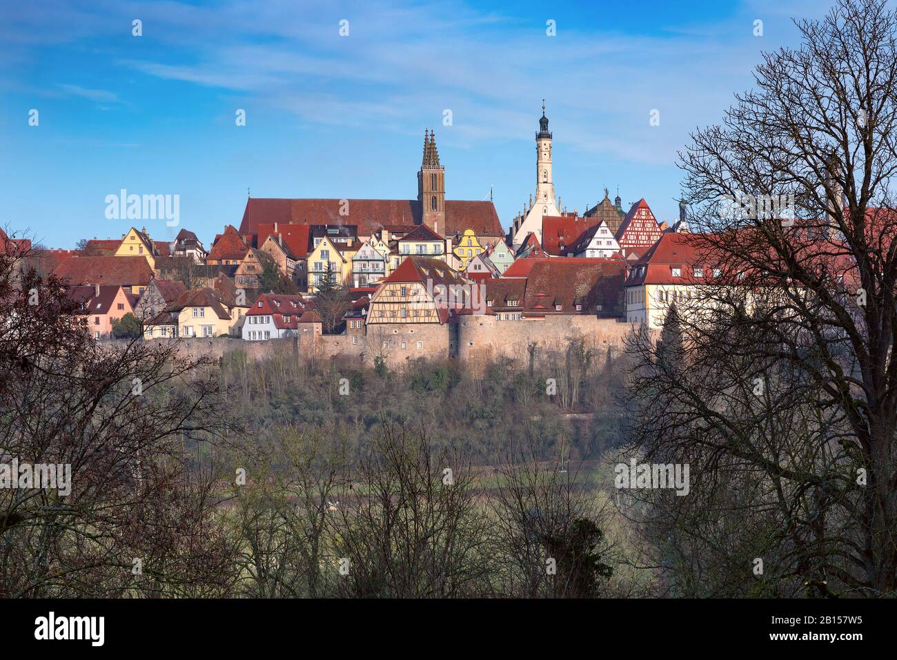 Rothenburg germany city wall hi-res stock photography and images - Alamy