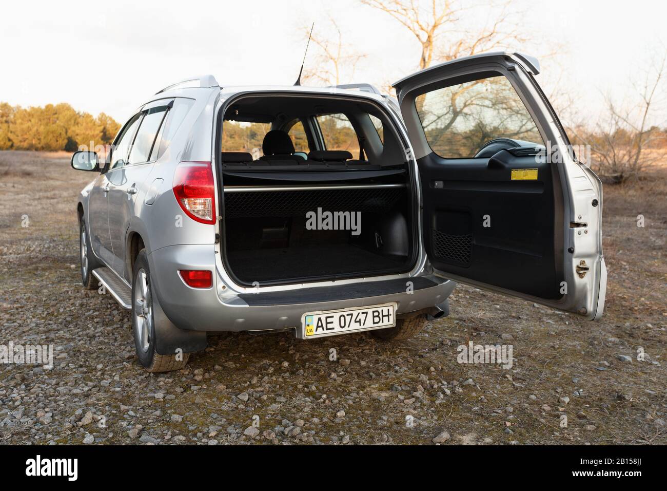 Toyota rav4 open trunk hi-res stock photography and images - Alamy