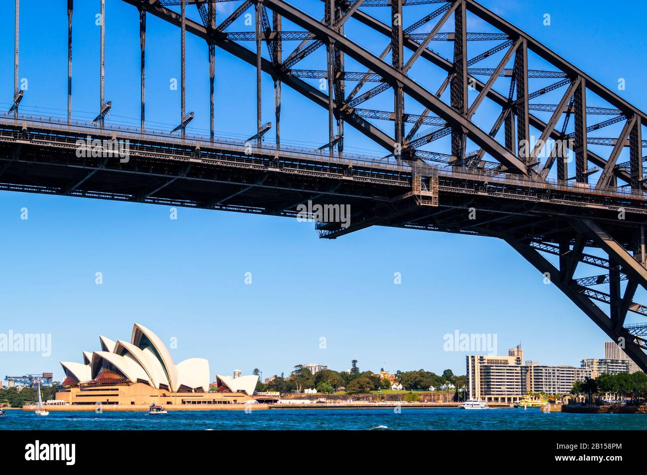 Opera House and Harbour Bridge, Sydney, Australia Stock Photo - Alamy