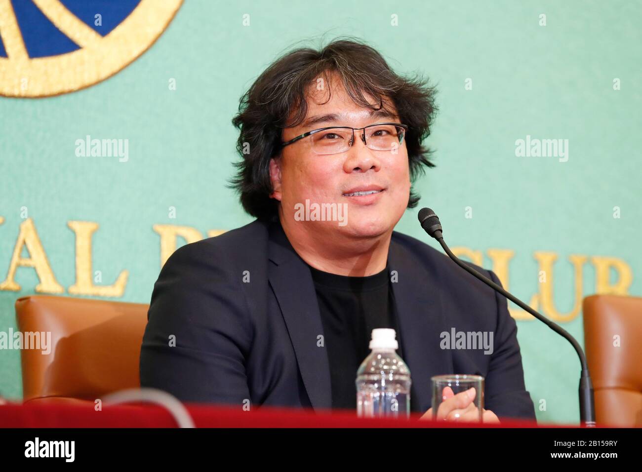 Tokyo, Japan. 23rd Feb 2020. Korean director Bong Joon-Ho attends the ...