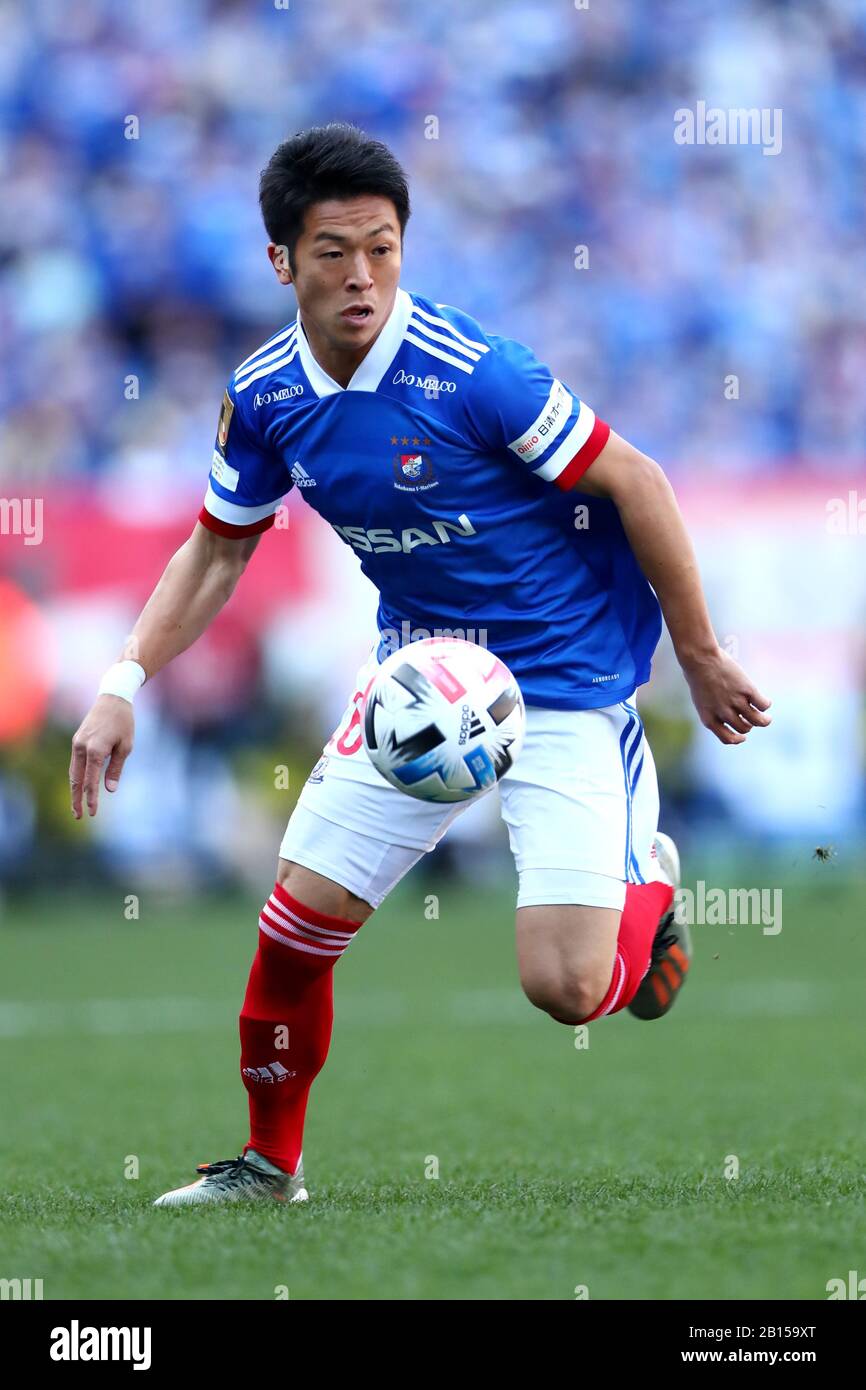 Kanagawa, Japan. 23rd Feb, 2020. Ryo Takano (FMarinos) Football/Soccer : 2020 J1 League match ...
