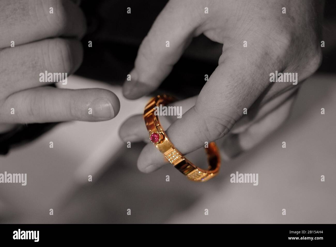 Bangle safety catch hi-res stock photography and images - Alamy