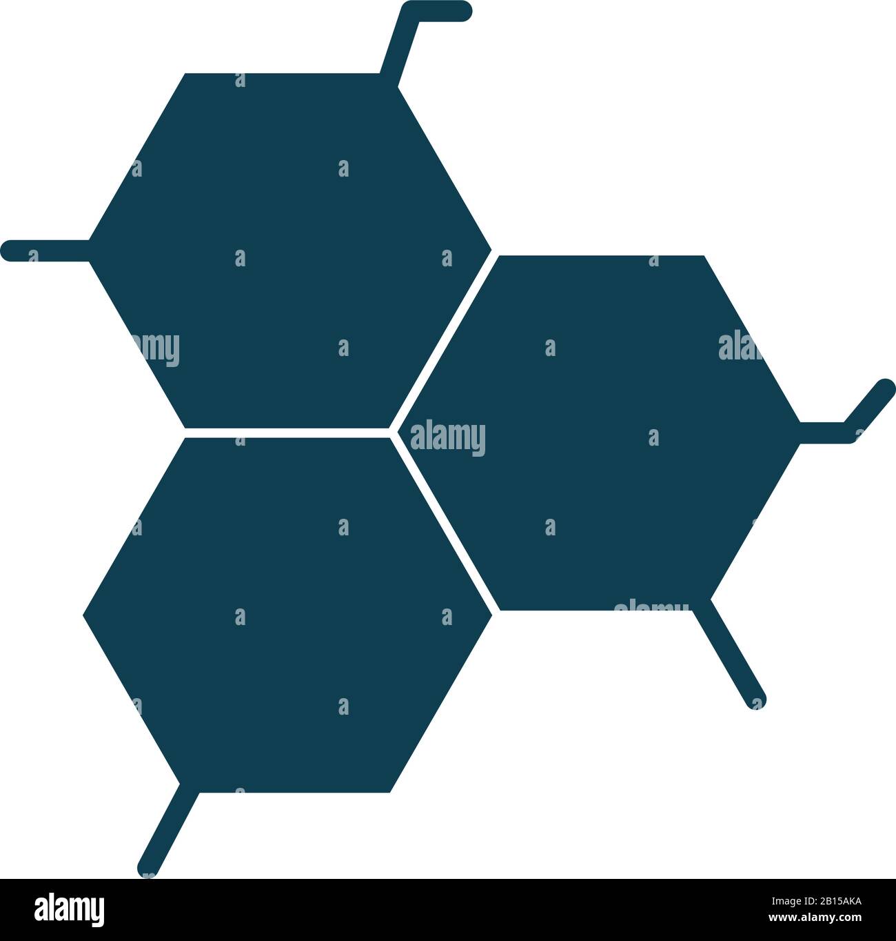 cells structure silhouette style icon design, Chemistry substance ...