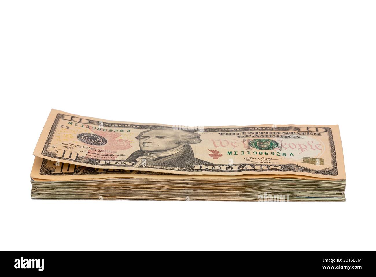 Ten dollar bill hi-res stock photography and images - Alamy