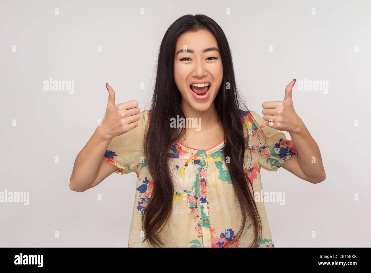 Thumbs up reaction hi-res stock photography and images - Alamy