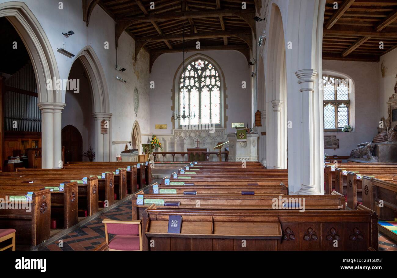 Village parish church Holbrook, Suffolk, England, UK Stock Photo - Alamy