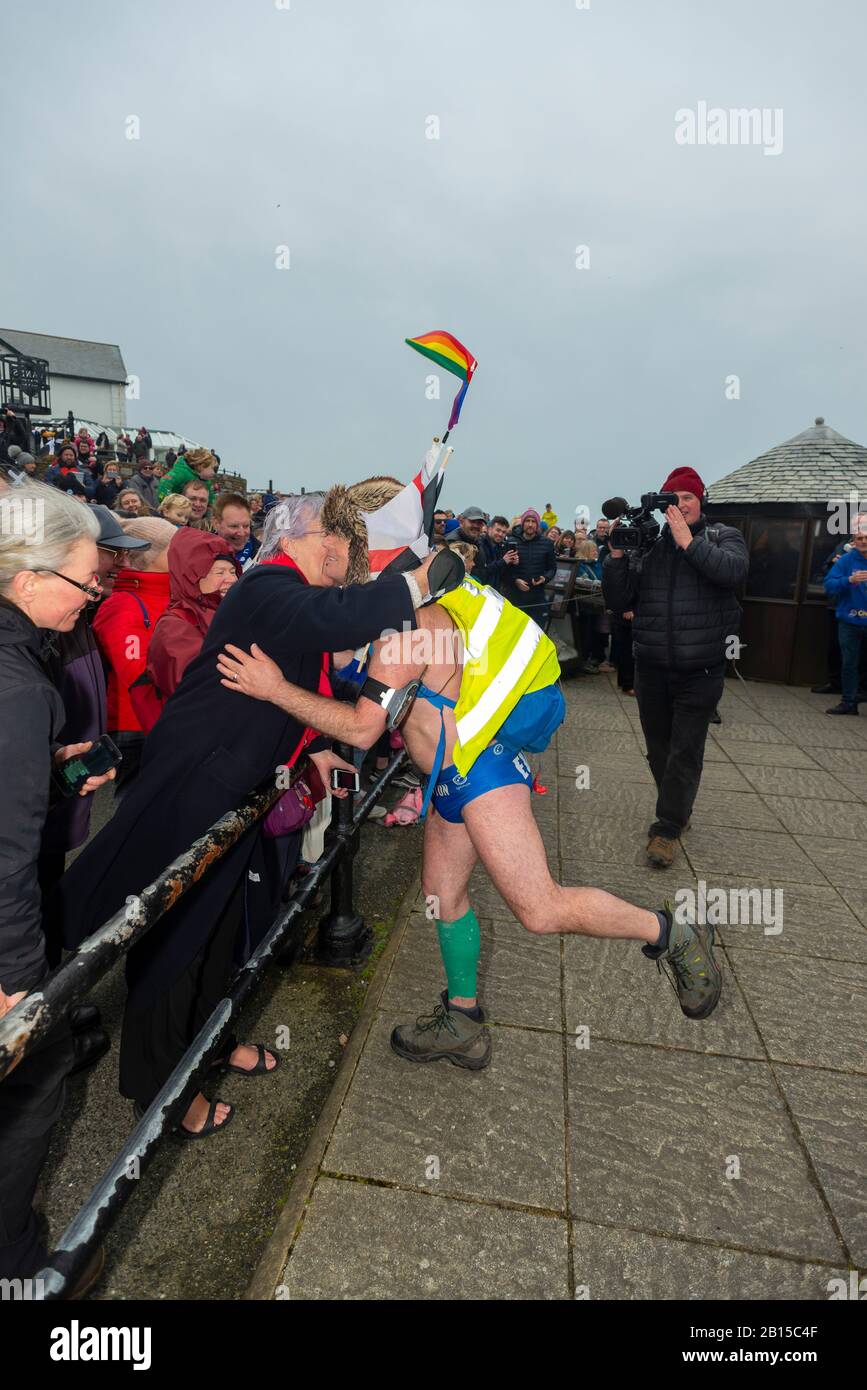 Charity walk in speedos hi-res stock photography and images - Alamy
