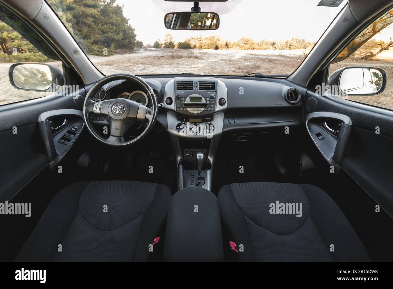 Toyota rav4 interior hi-res stock photography and images - Alamy