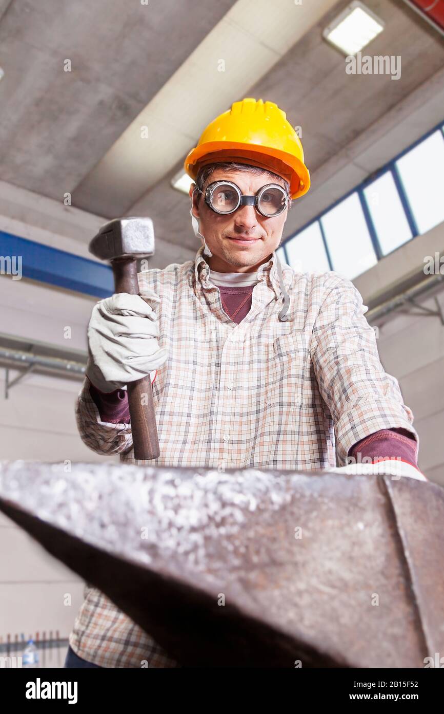 Craftsman metal sheet hammer hi-res stock photography and images - Alamy