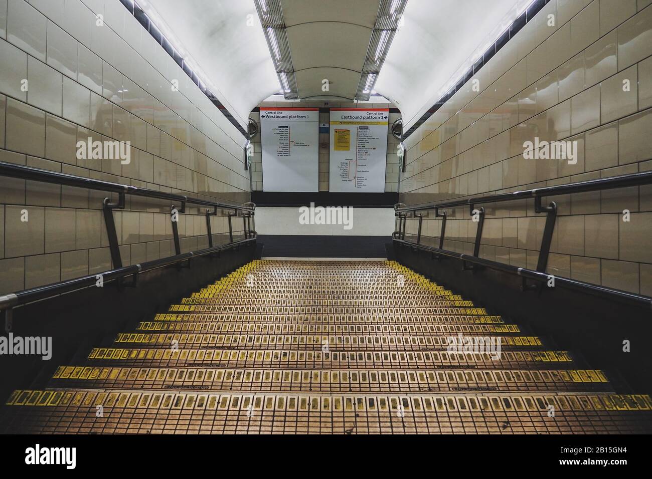 London underground, tube interior Stock Photo - Alamy