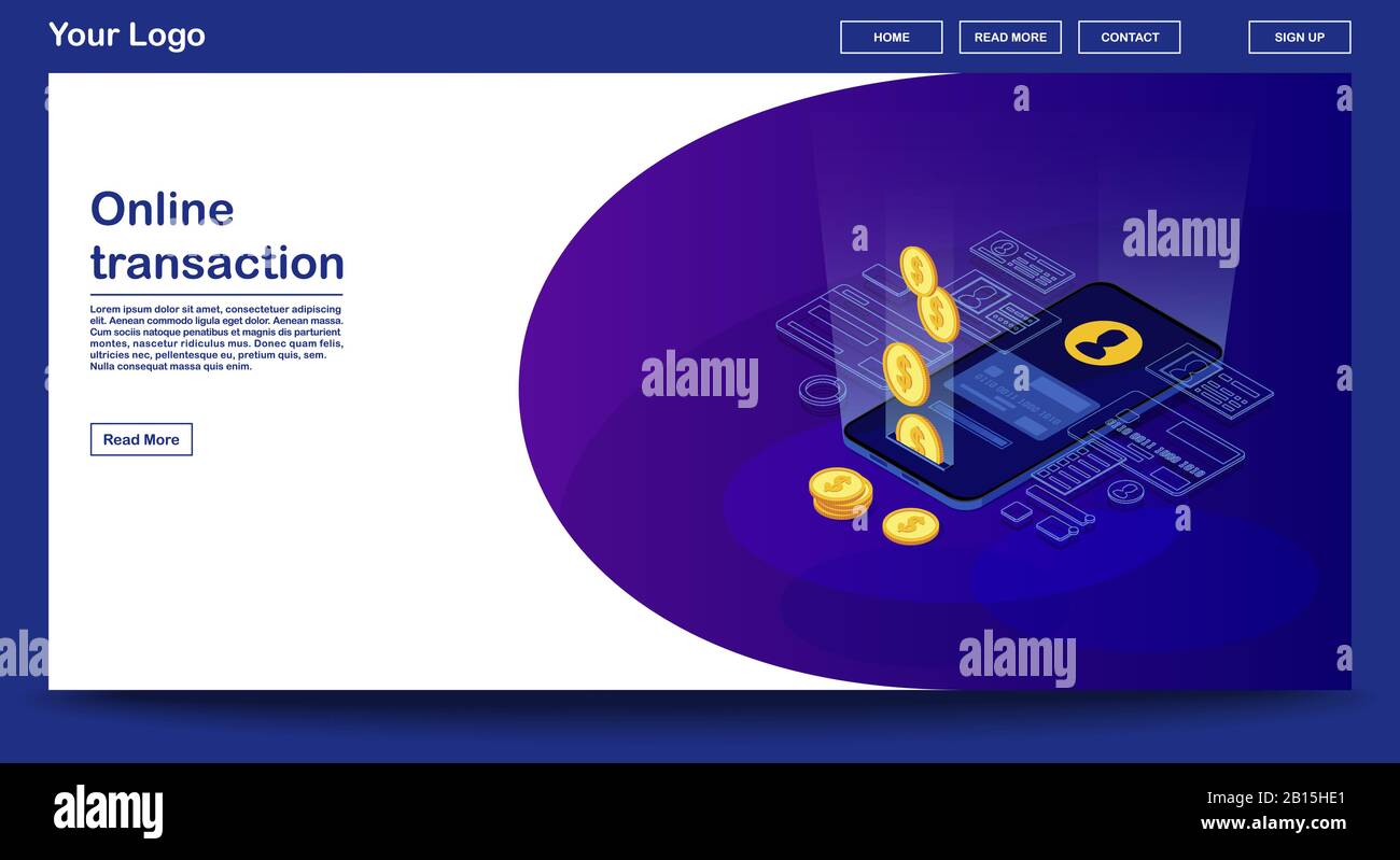Transaction user Stock Vector Images - Alamy