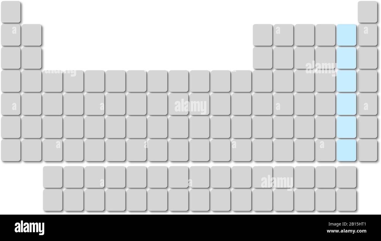 table of elements halogen group series - chemistry and physics ...