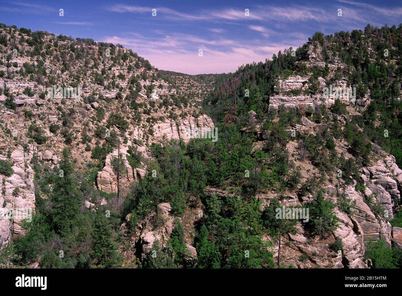 Walnut Canyon, Walnut Canyon National Monument, Arizona Stock Photo - Alamy