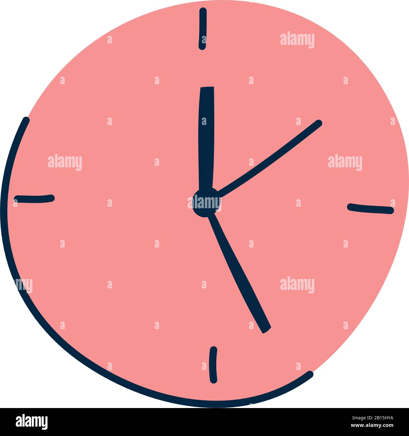 clock doodle line fill style icon design, Ornament sketch art drawing ...