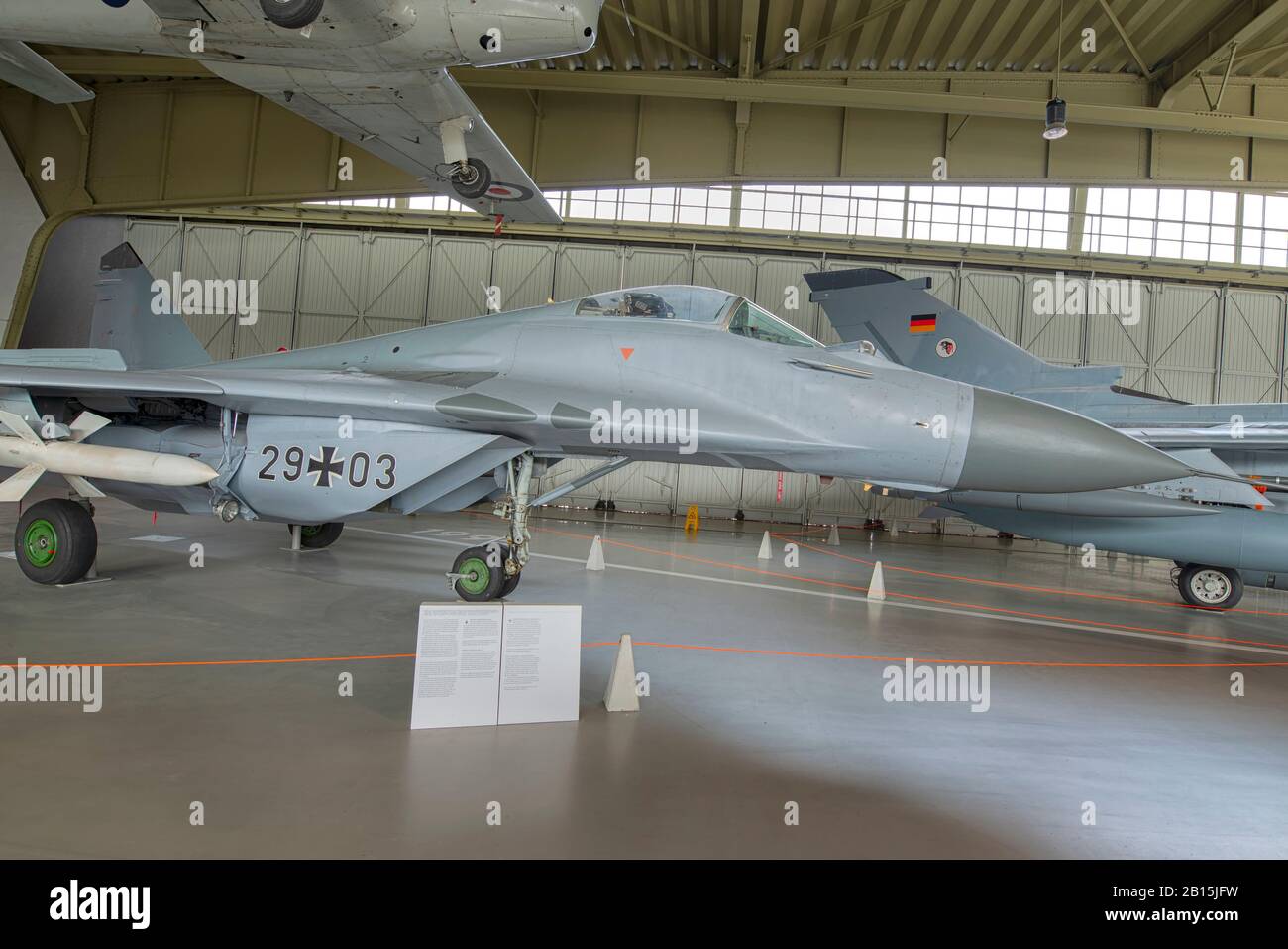 MIG-29 at MHM Berlin Gatow in Berlin, Germany Stock Photo - Alamy