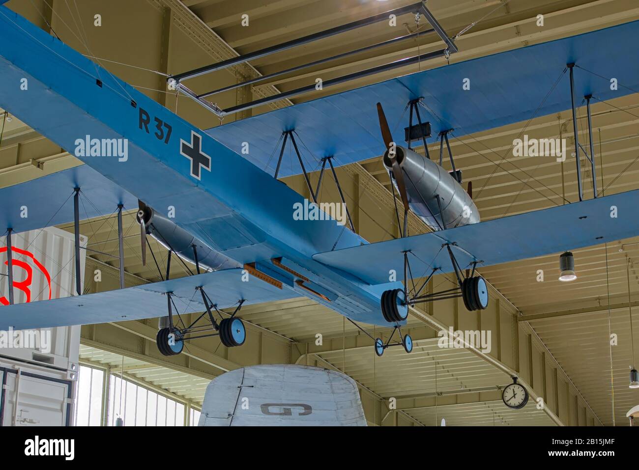 Zeppelin-Staaken Type R at MHM Berlin Gatow in Berlin, Germany Stock ...