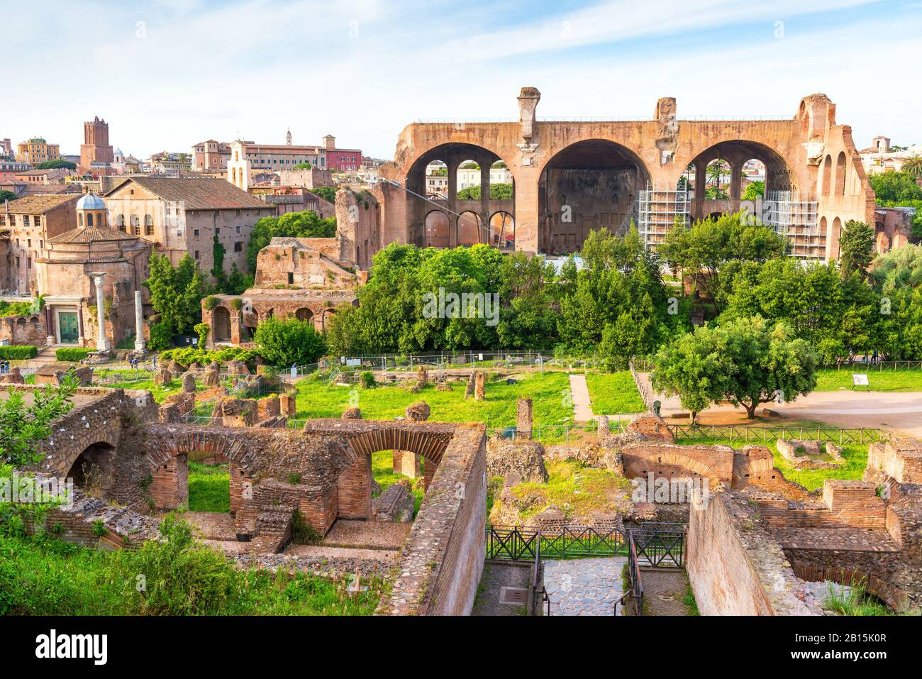 Roman Forum in Rome, Italy Stock Photo - Alamy