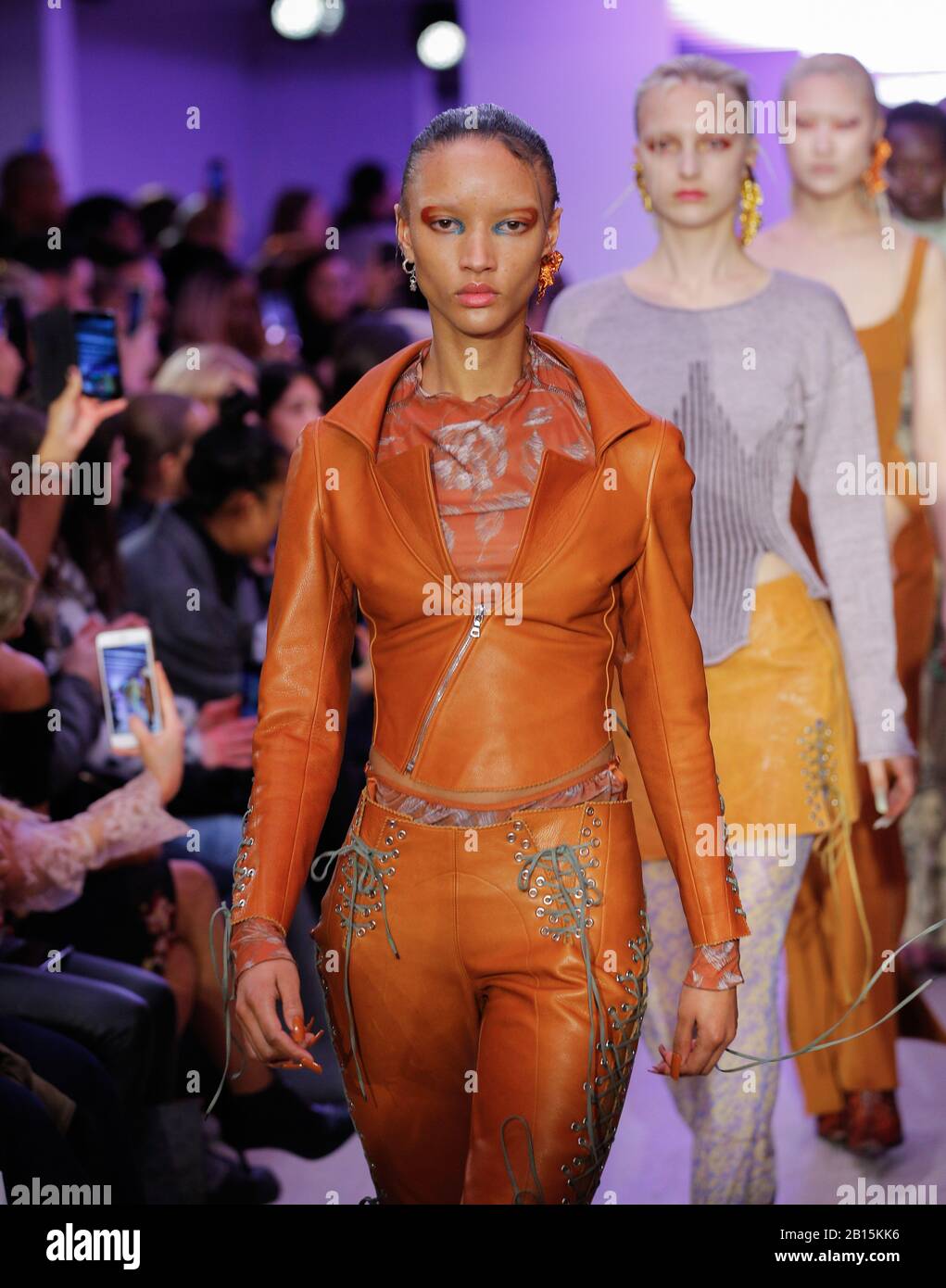 Fashion designer Charlotte Knowles new fashion collection catwalk ...