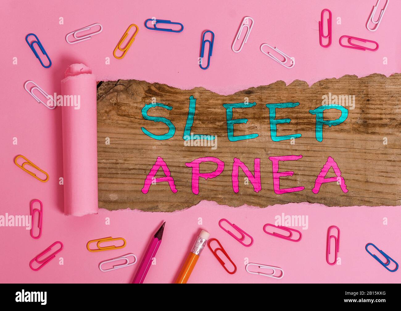Handwriting text Sleep Apnea. Conceptual photo disorder which ...