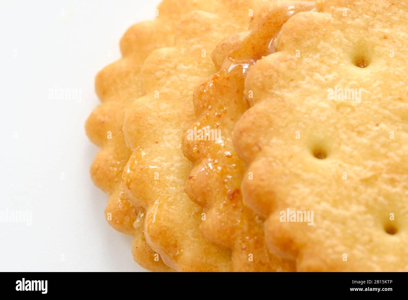 Stack of sweetmeal digestive biscuits isolated on white Stock Photo - Alamy