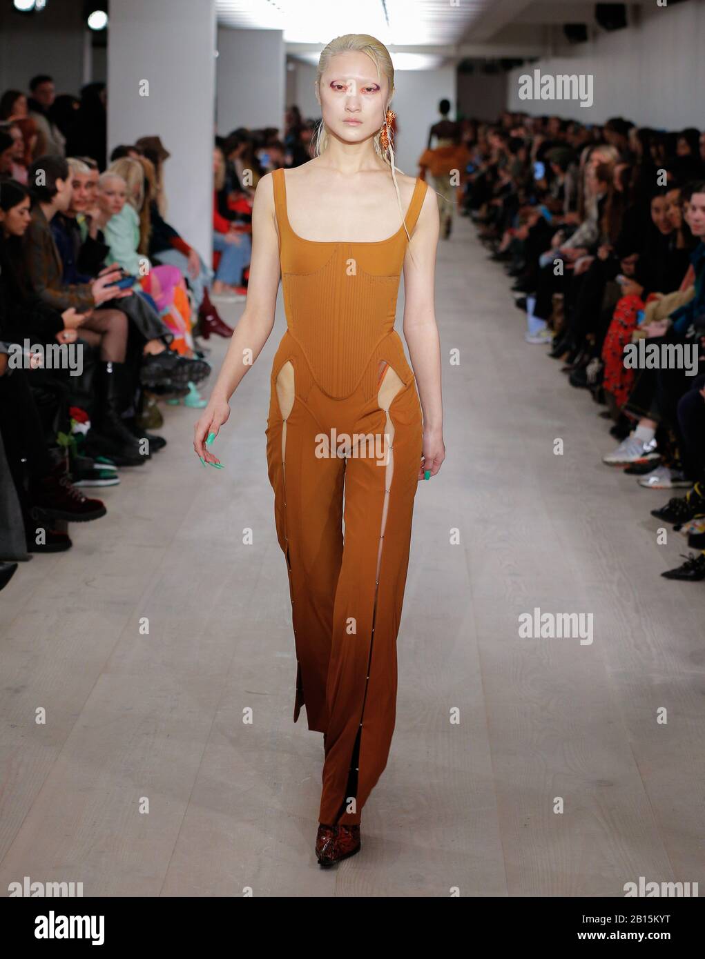 Fashion designer Charlotte Knowles new fashion collection catwalk ...