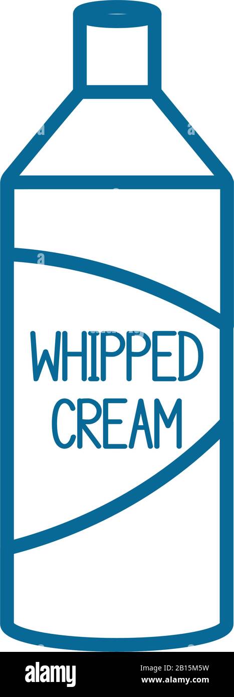 Whipped Cream Can Clip Art