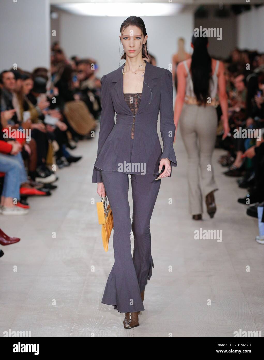 Fashion designer Charlotte Knowles new fashion collection catwalk ...