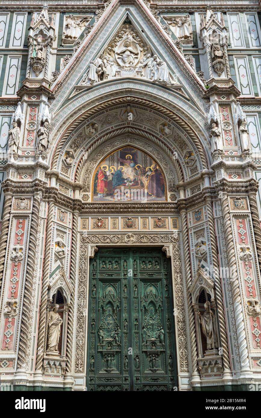 The Basilica di Santa Maria del Fiore (Basilica of Saint Mary of the ...