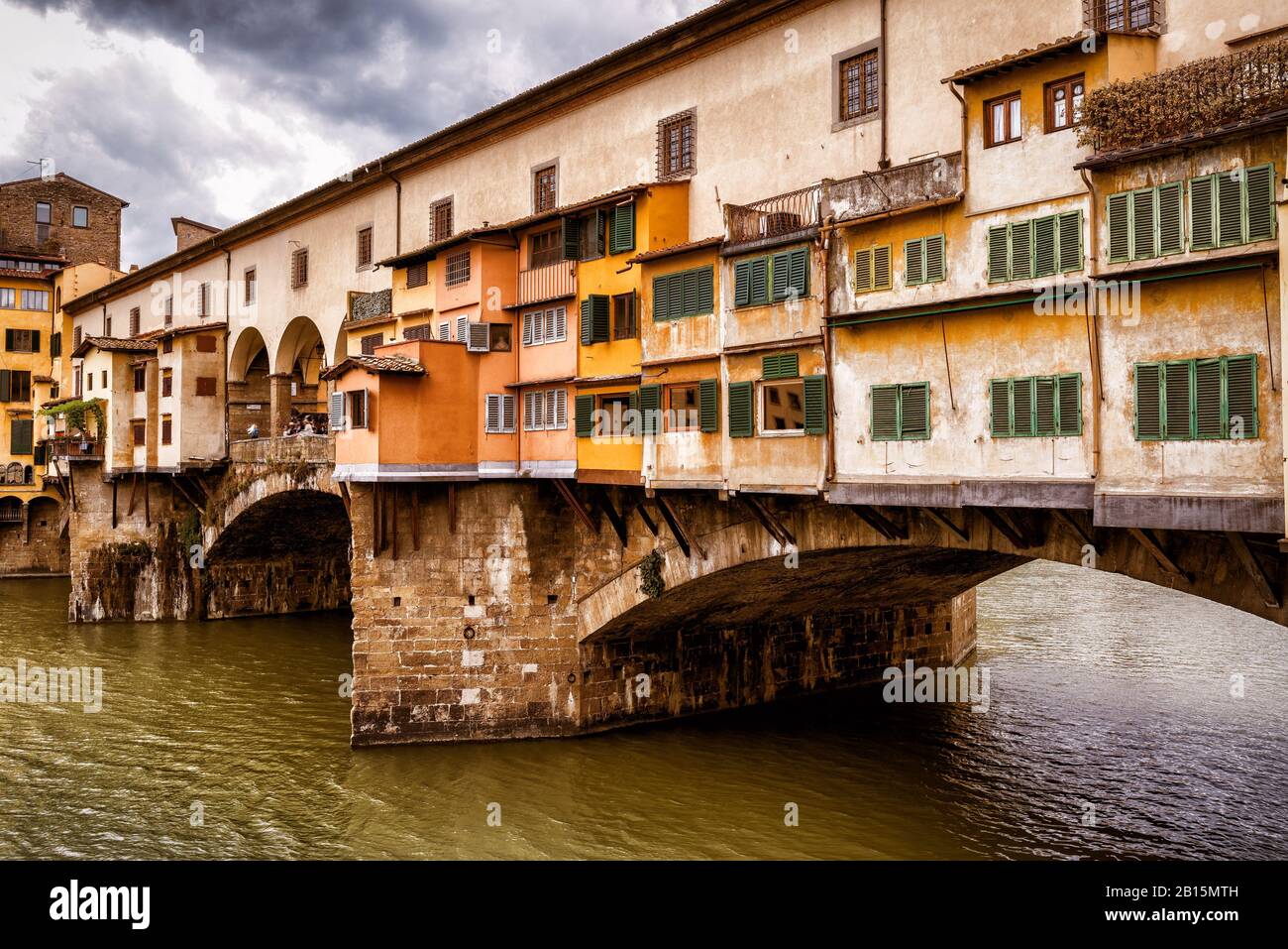 Florence Old Bridge Ponte Vecchio (Old Bridge) In Florence