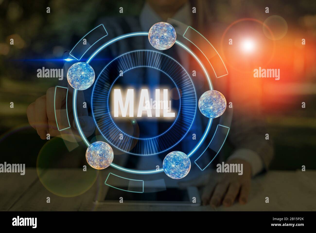 Handwriting text Mail. Conceptual photo letters or parcel sent or ...