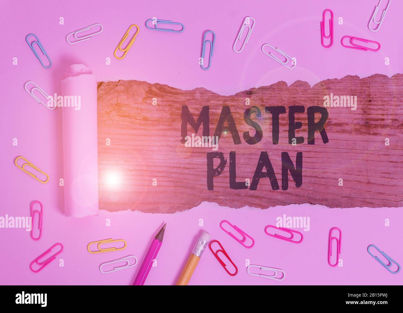 Text sign showing Master Plan. Business photo text dynamic longterm ...