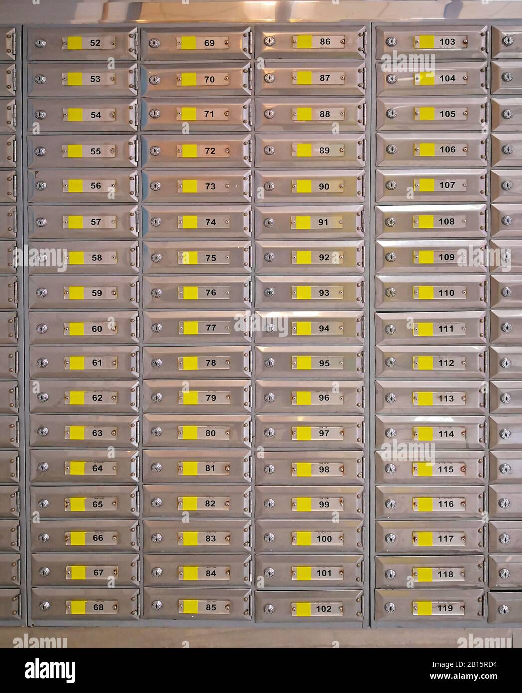 Locker numbers hi-res stock photography and images - Alamy