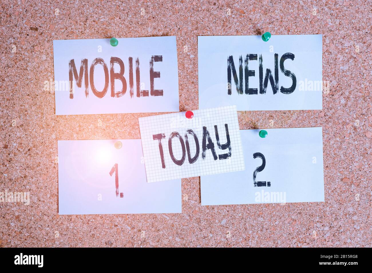 Conceptual hand writing showing Mobile News. Concept meaning the ...