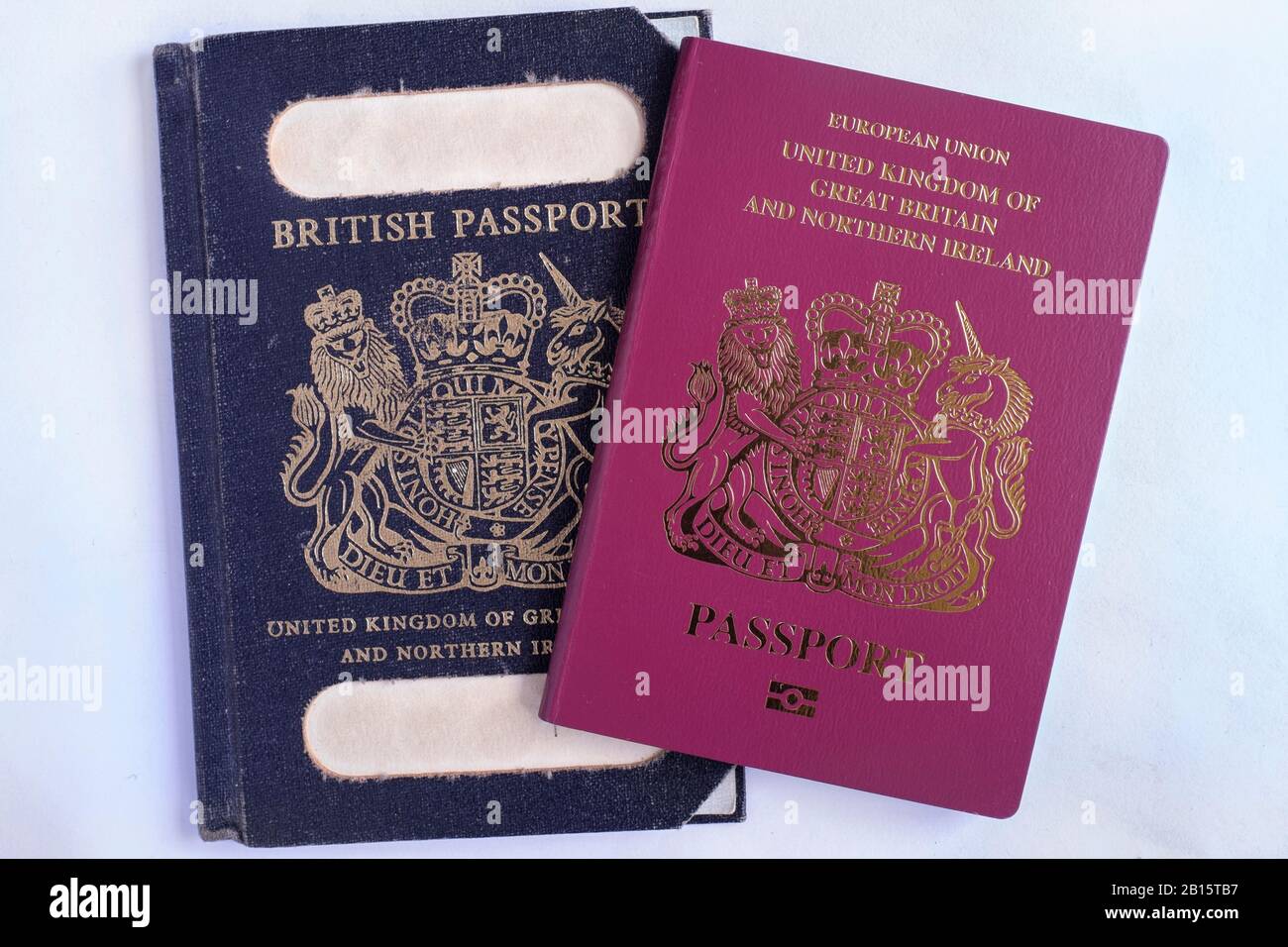 Old uk passport hi-res stock photography and images - Alamy