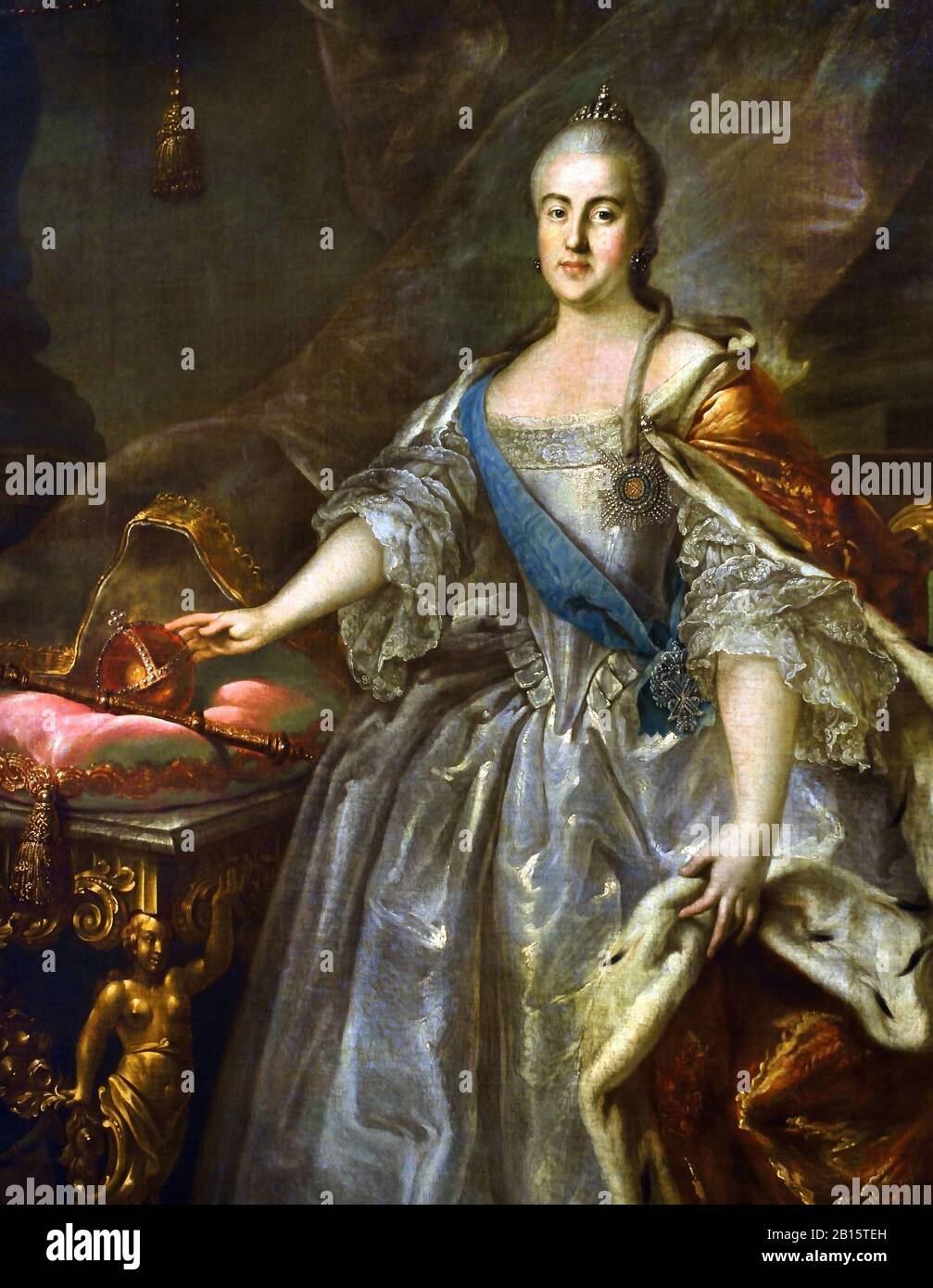 Catherine ii born sophie anhalt zerbst hi-res stock photography and ...