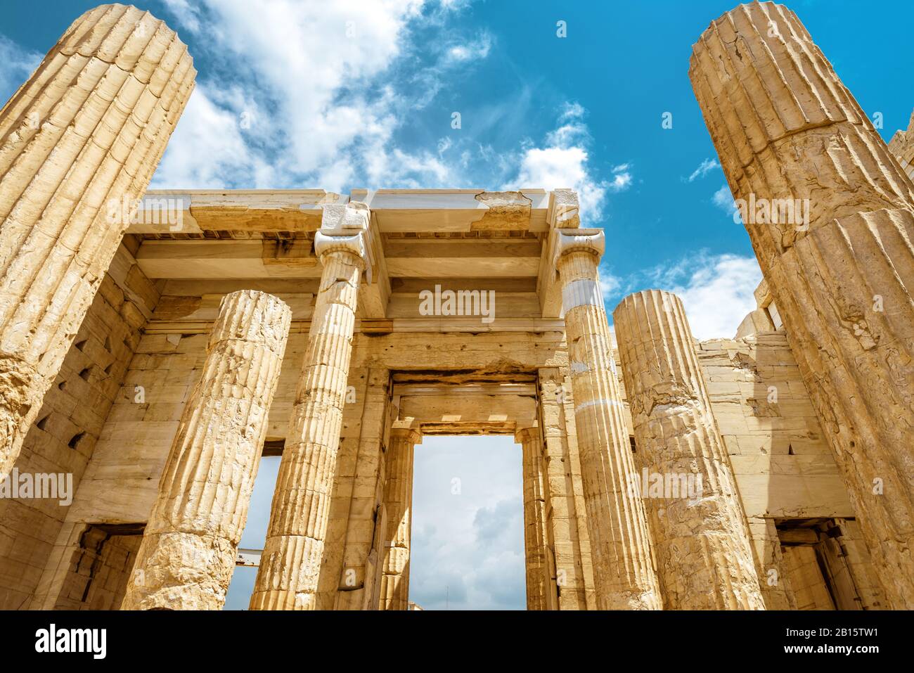 Propylaea acropolis greece hi-res stock photography and images - Alamy