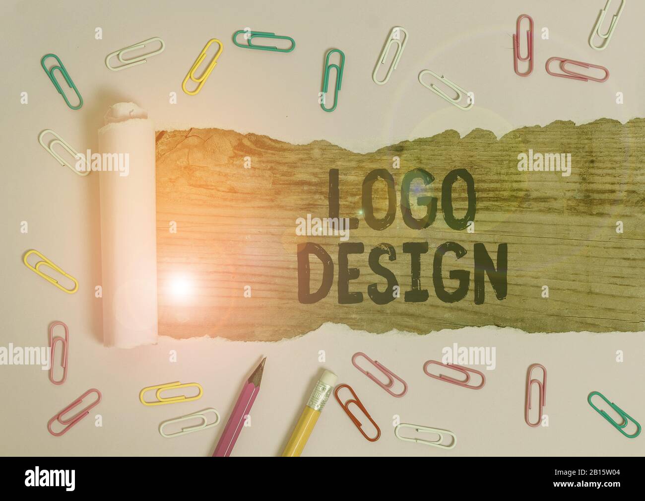 Text sign showing Logo Design. Business photo text a graphic ...