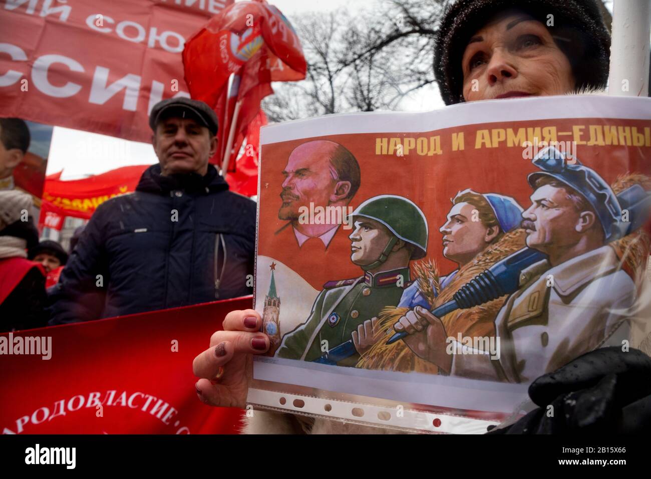 Soviet poster art hi-res stock photography and images - Alamy