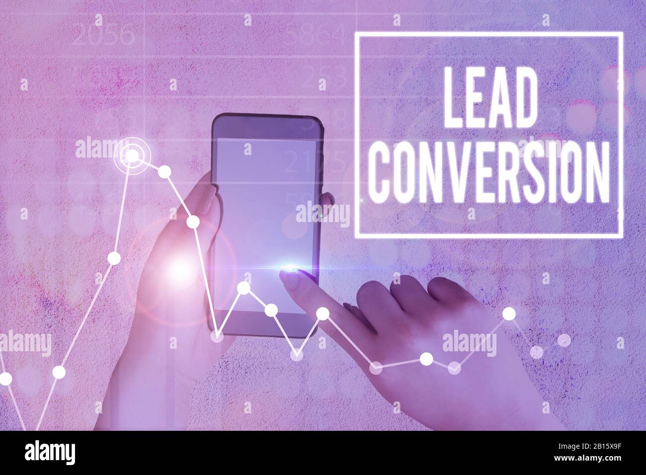 Conceptual hand writing showing Lead Conversion. Concept meaning ...