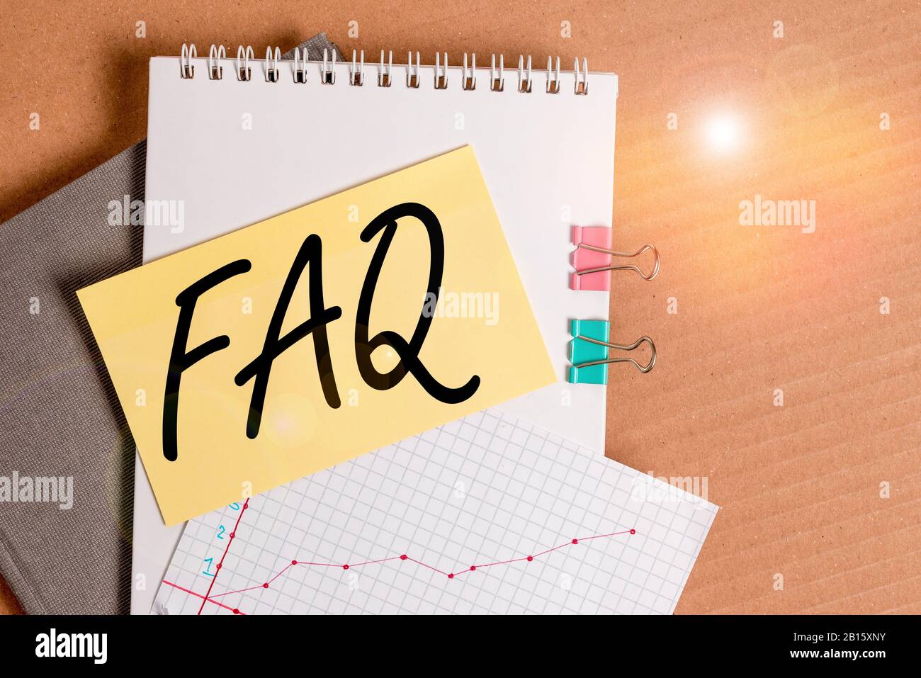 Writing Note Showing Faq Business Concept For A List Of Questions And Answers Relating To A
