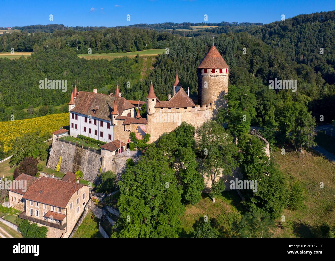 Château de lucens hi-res stock photography and images - Alamy