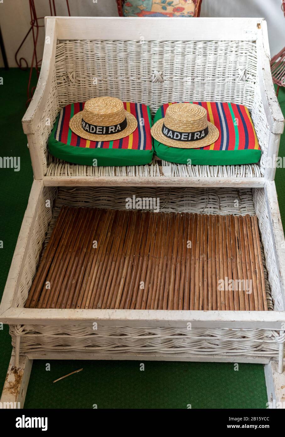 A basket sled on madeira hi-res stock photography and images - Alamy