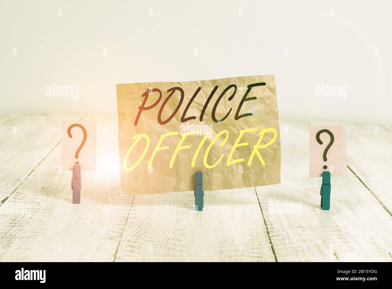 Word writing text Police Officer. Business photo showcasing a ...